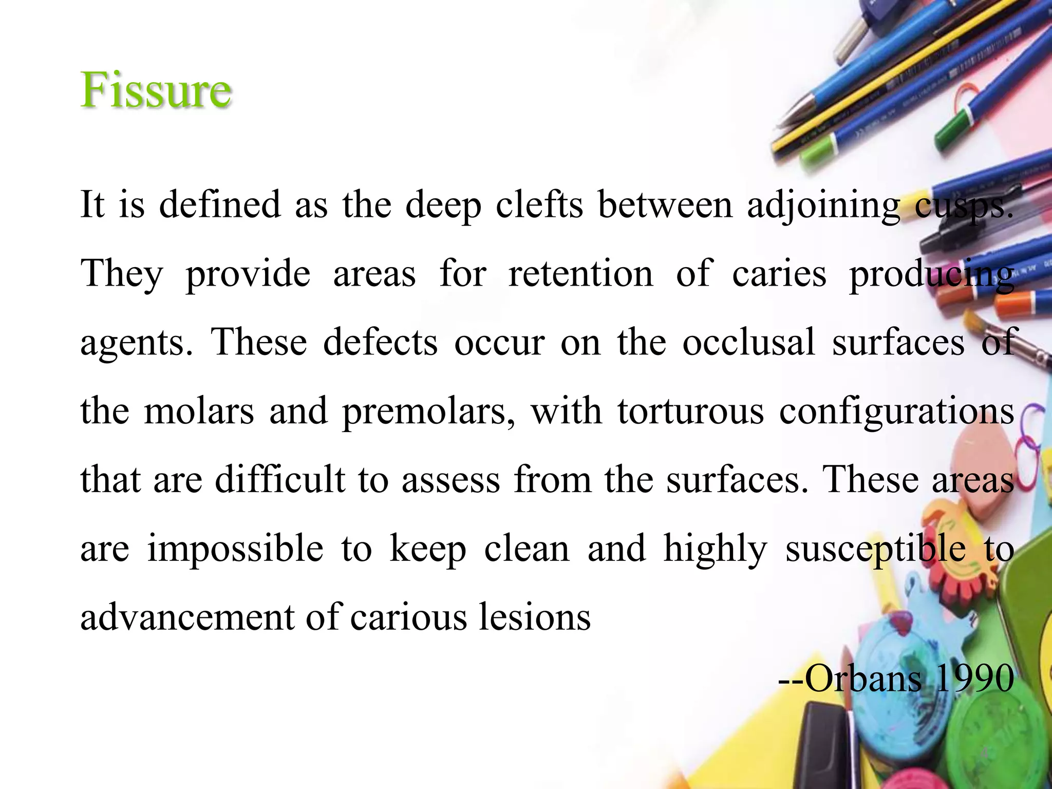 Pit and fissure sealants | PPTX