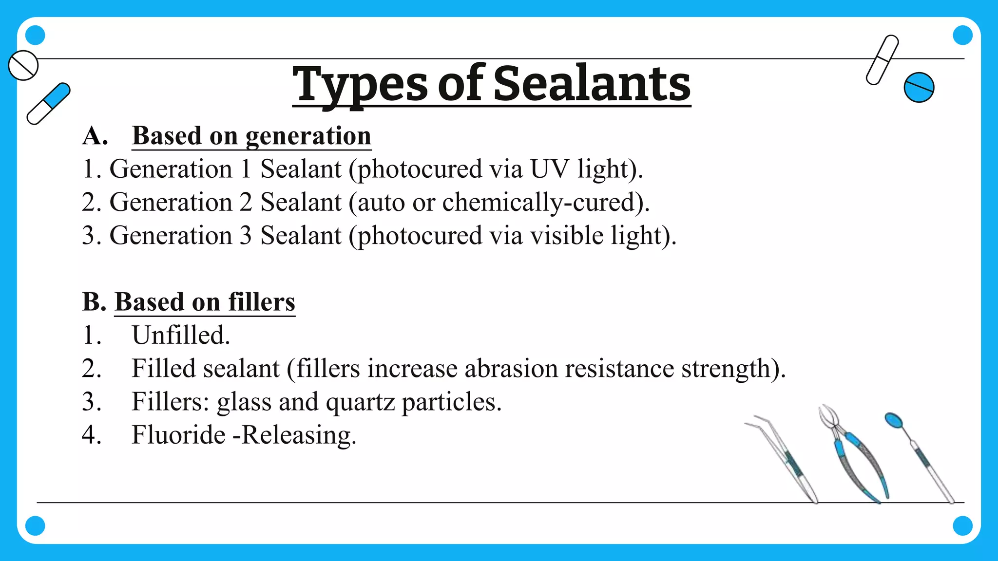 Pit and Fissure Sealants | PPTX