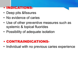 PIT AND FISSURE SEALANTS PHD CORRECT.pptx