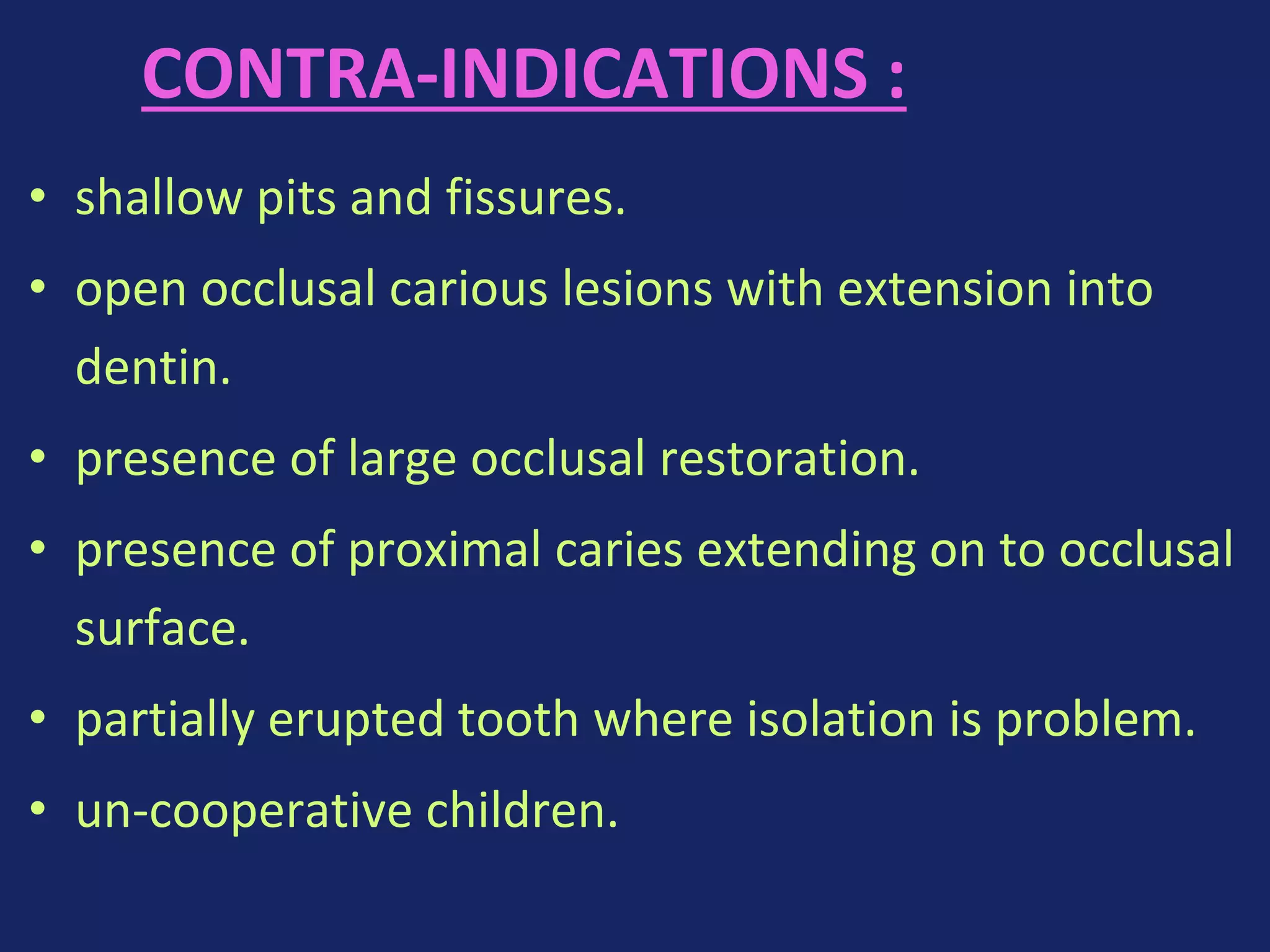 Pit and fissure sealants | PPTX