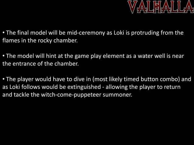 Valhalla Game Concept | PPT