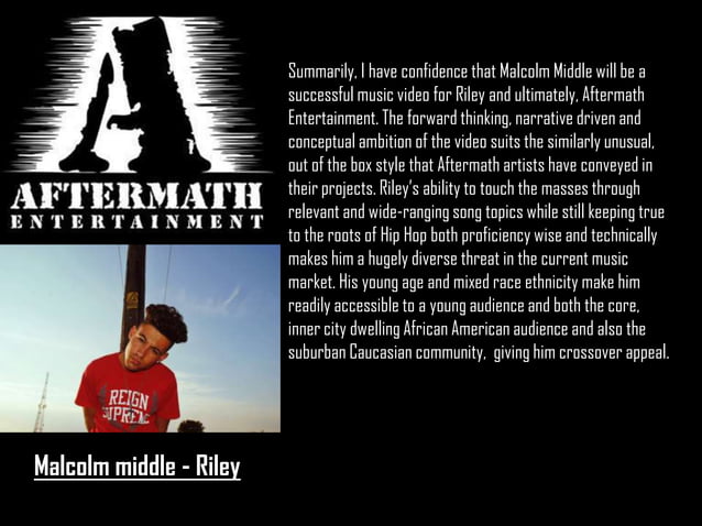 Pitch to Aftermath Entertainment | PPT
