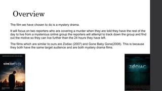 Teaser Trailer Pitch | PPTX | Drama | Genres