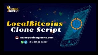 LocalBitcoins Clone Script | PPT