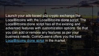 LocalBitcoins Clone Script | PPT