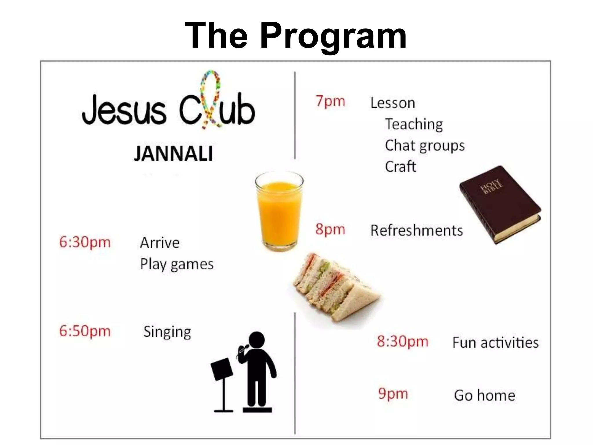 Jesus Club Vision & Mission - April 2016 | PPTX
