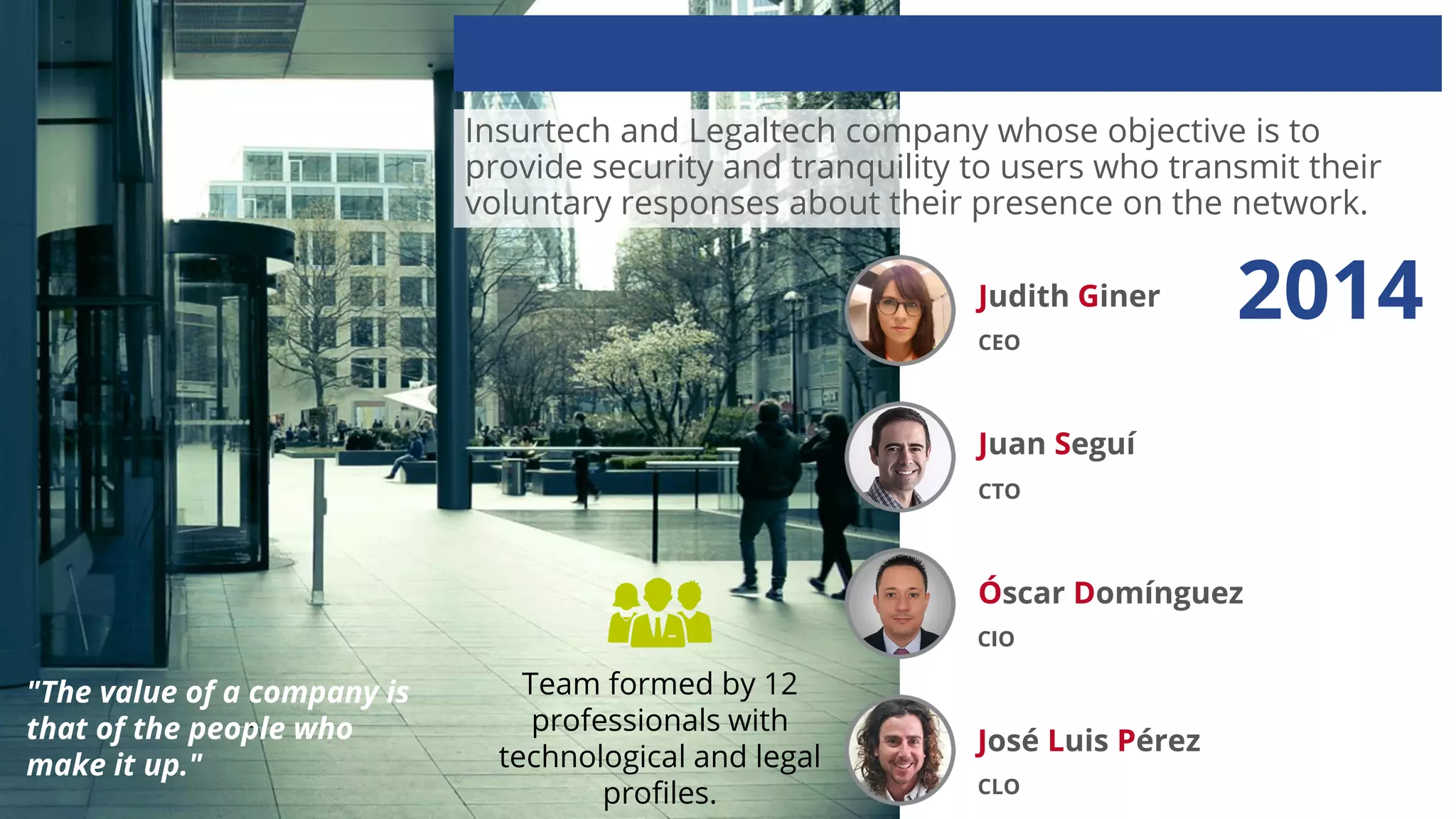 TDI Startup Insurtech Award - Pitch mi-legado-digital | PPT