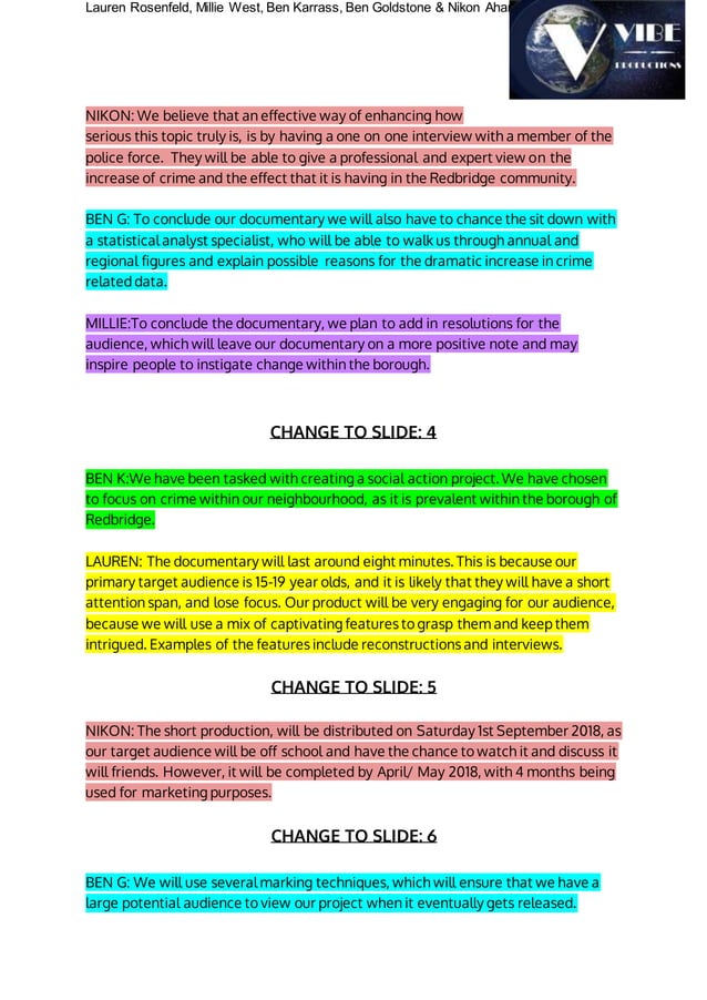 Task 5 - Pitch script | DOCX