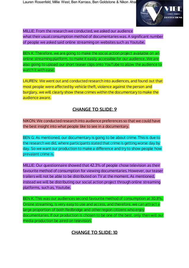 Task 5 - Pitch script | DOCX