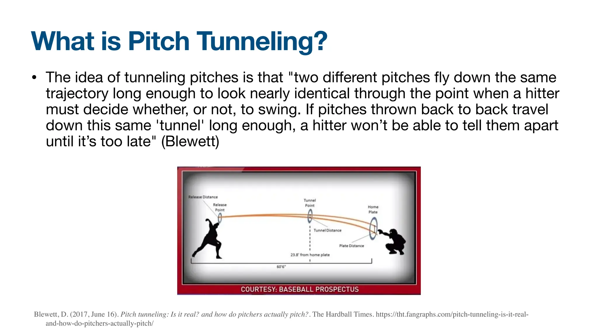 The Importance of Tunneling Pitches | PPT