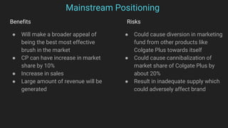 Colgate Palmolive :A Precision Toothbrush | PPT