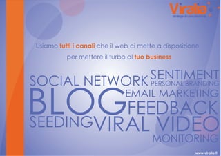 Viralia - Strategie di Comunicazione | PDF