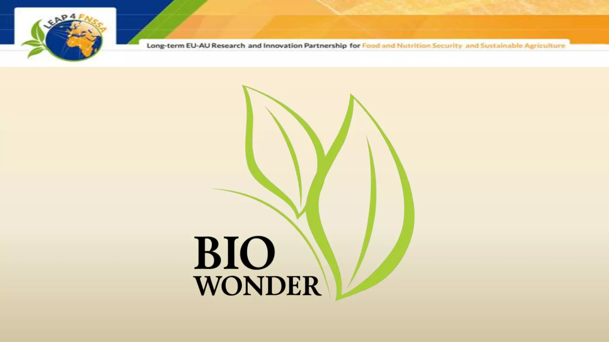 Bio-wonder, Tunisia | PPT
