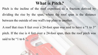 Pitch and slope industrial technology building and furniture design | PPT