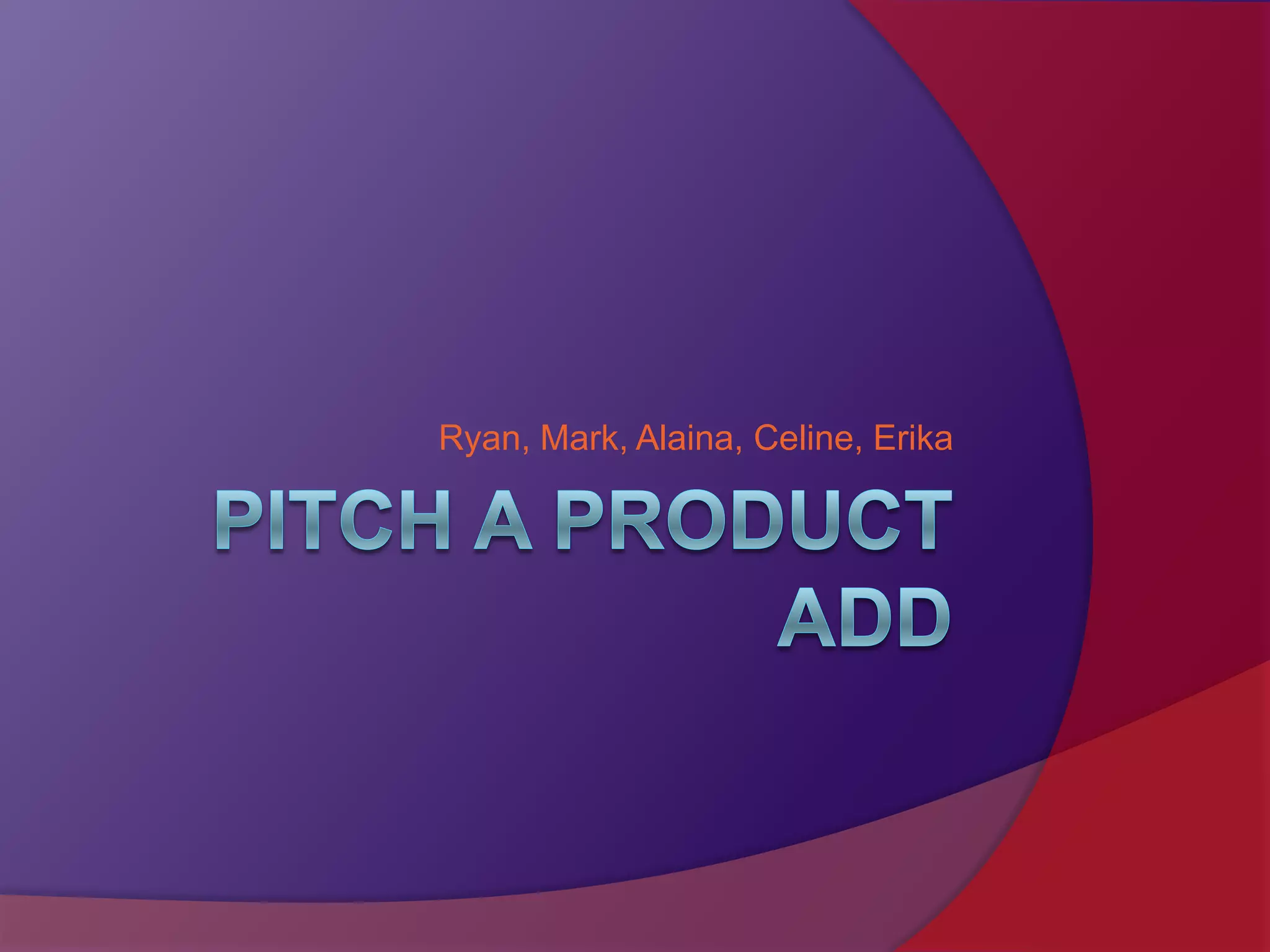 Pitch a product powerpoint | PPTX