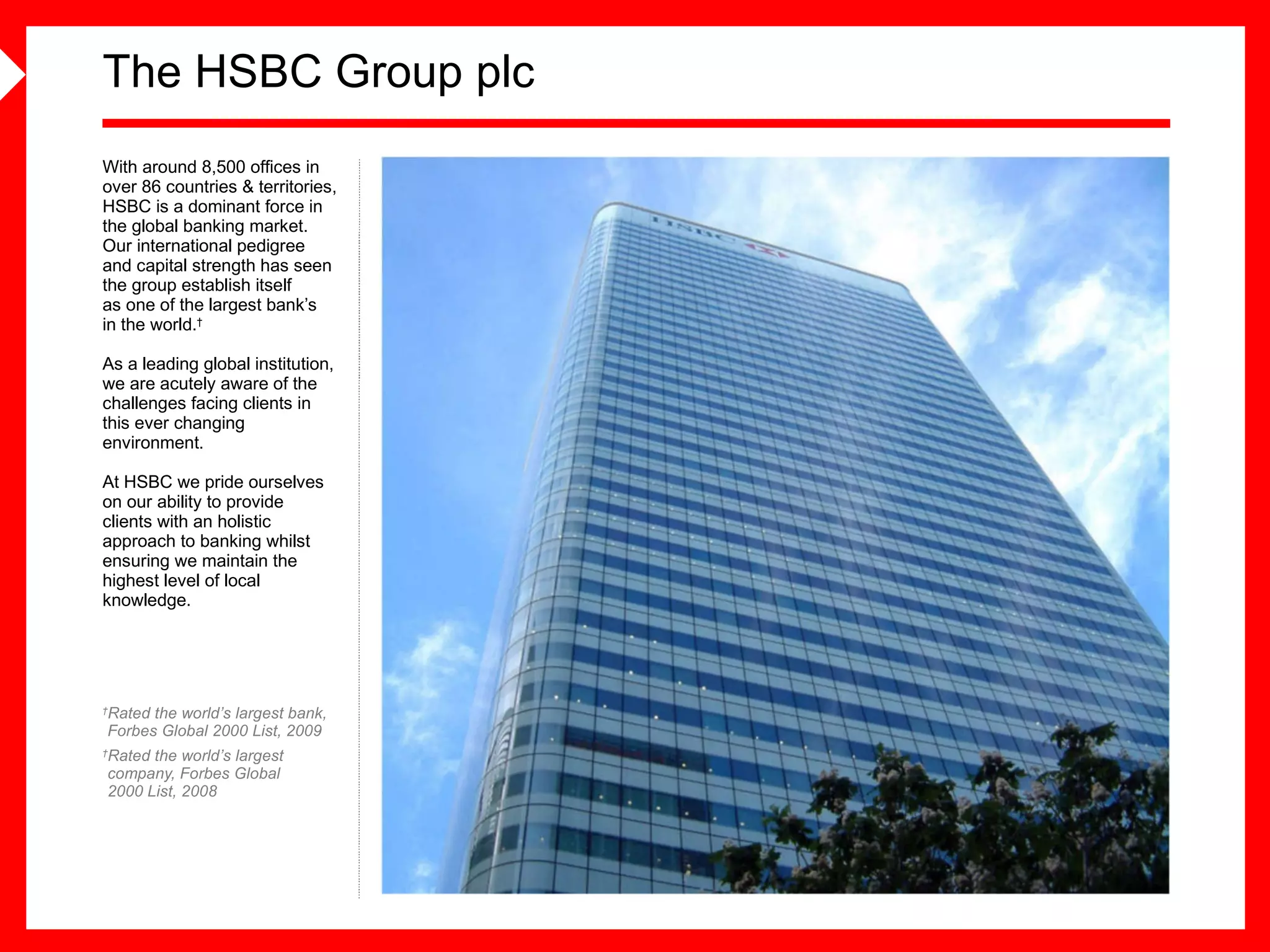 HSBC International Banking | PPT