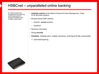 HSBC International Banking | PPT | Business Banking & Finance | Business