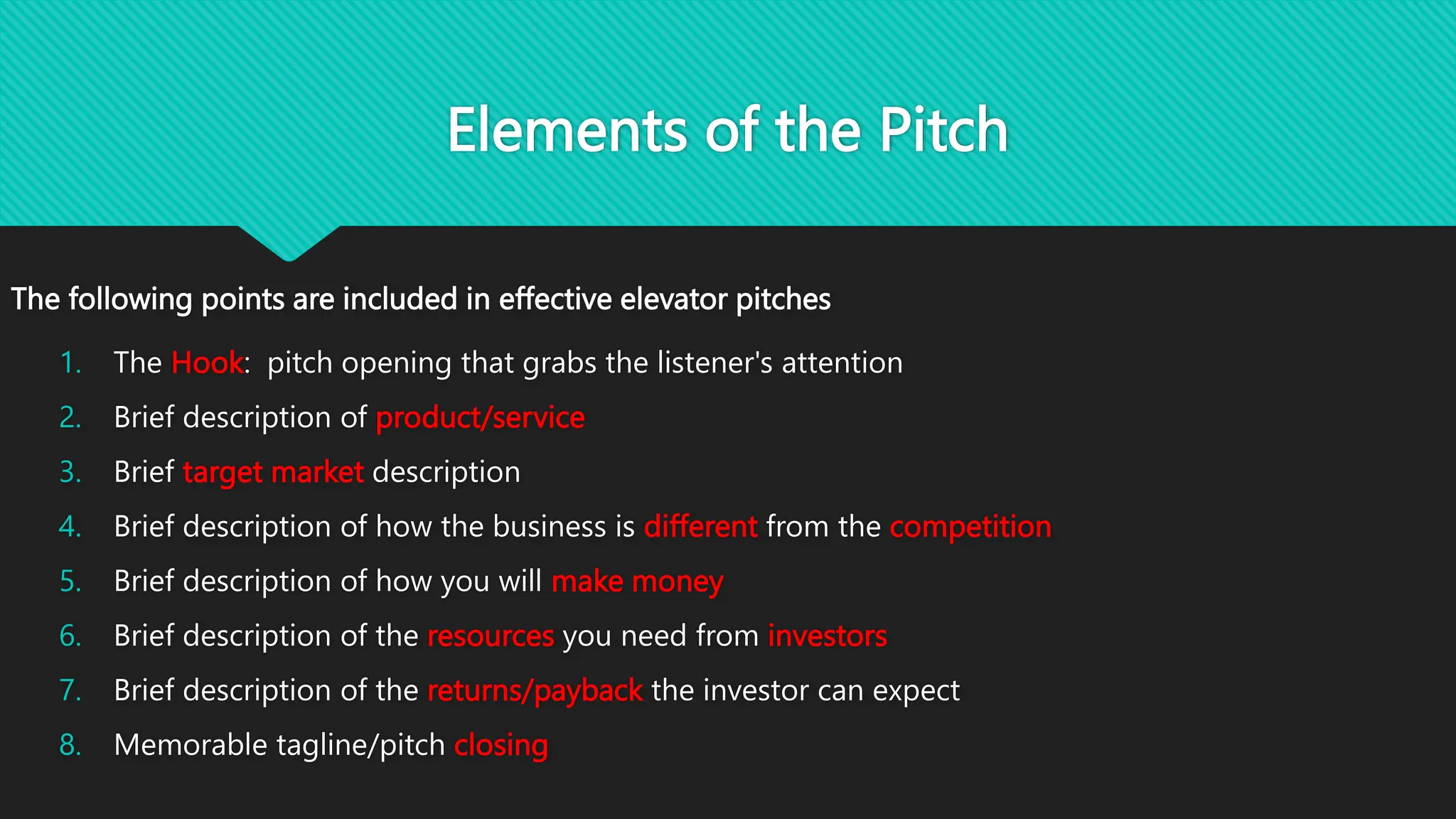 PITCH DECK.pptx a presenataion on how to | PPTX