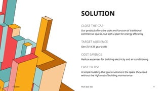 Pitch deck template for designing a document | PPTX