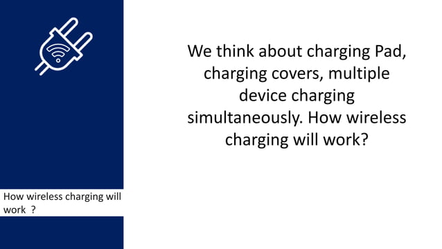 Wireless Charging Innovation - Pitch Deck by Ishit Mehta | PDF ...