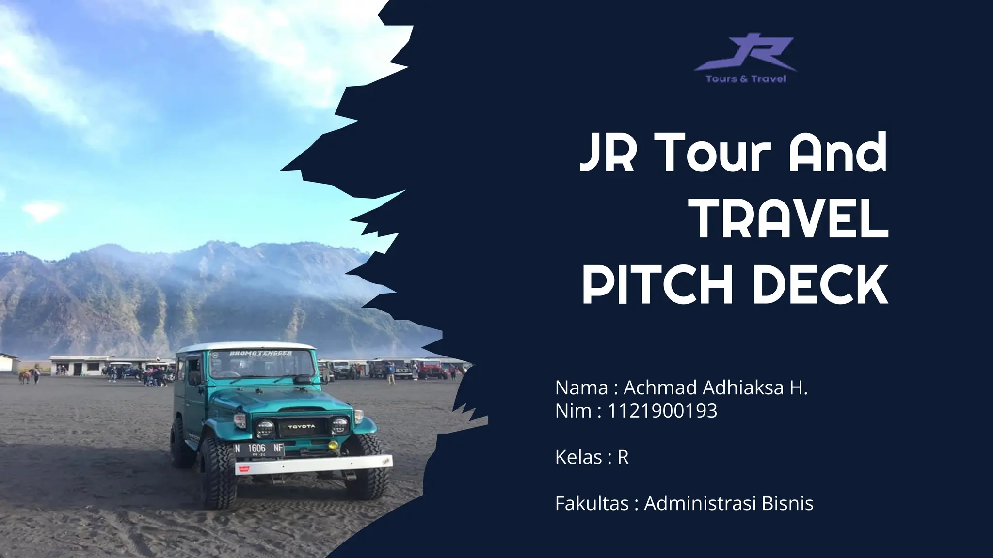 Contoh Pitch Deck pada Perusahaan Tour And Travel - Administrasi Bisnis ...