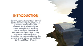 Contoh Pitch Deck pada Perusahaan Tour And Travel - Administrasi Bisnis ...