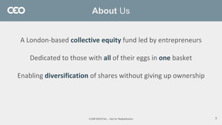 Collective Equity Ownership Pitch SlidesShare 2018 | PPTX