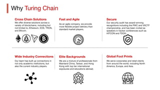 Turing Chain Pitch Deck (English) | PPT
