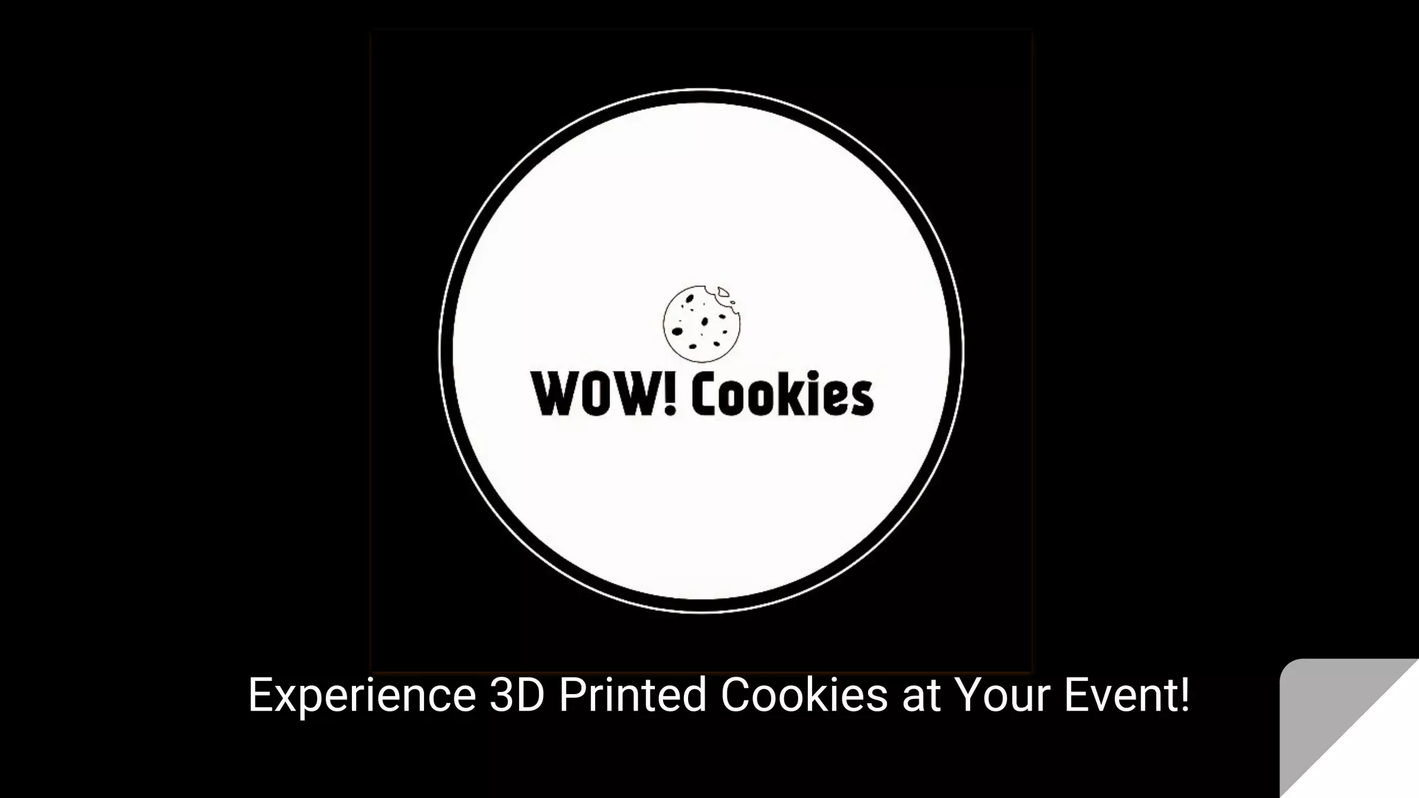 Pitch deck for WoW! Cookies | PDF