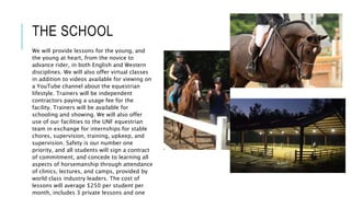 Full Circle Stables & eqestrian estate | PPT