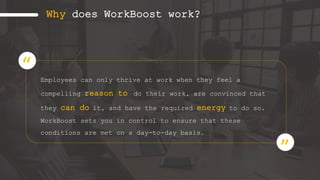 Workboost: enabling employee development and growth | PPT