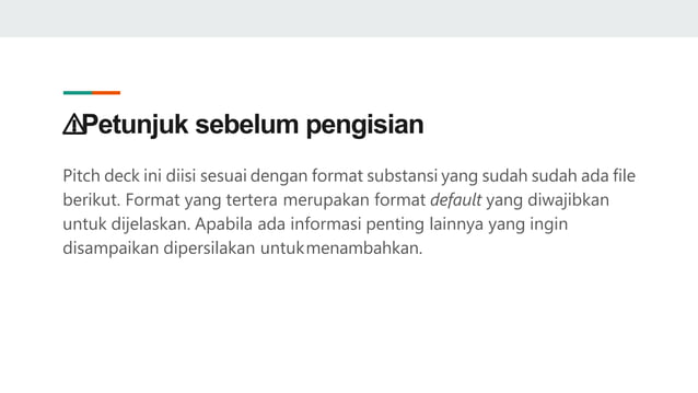 Pitchdeck GenHome | PPT