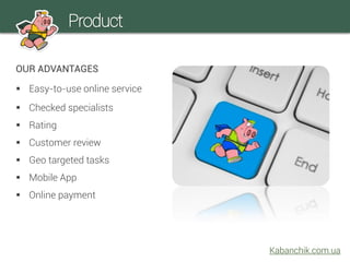 Pitch deck of Kabanchik | PDF