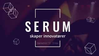 Pitch deck Serum Hackathon | PDF