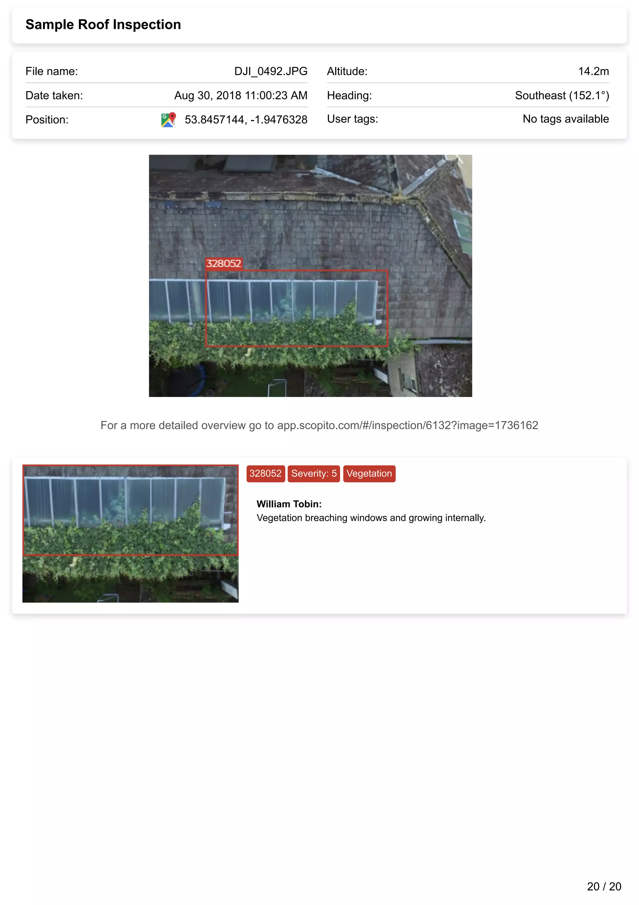 Pitched roof sample | PDF