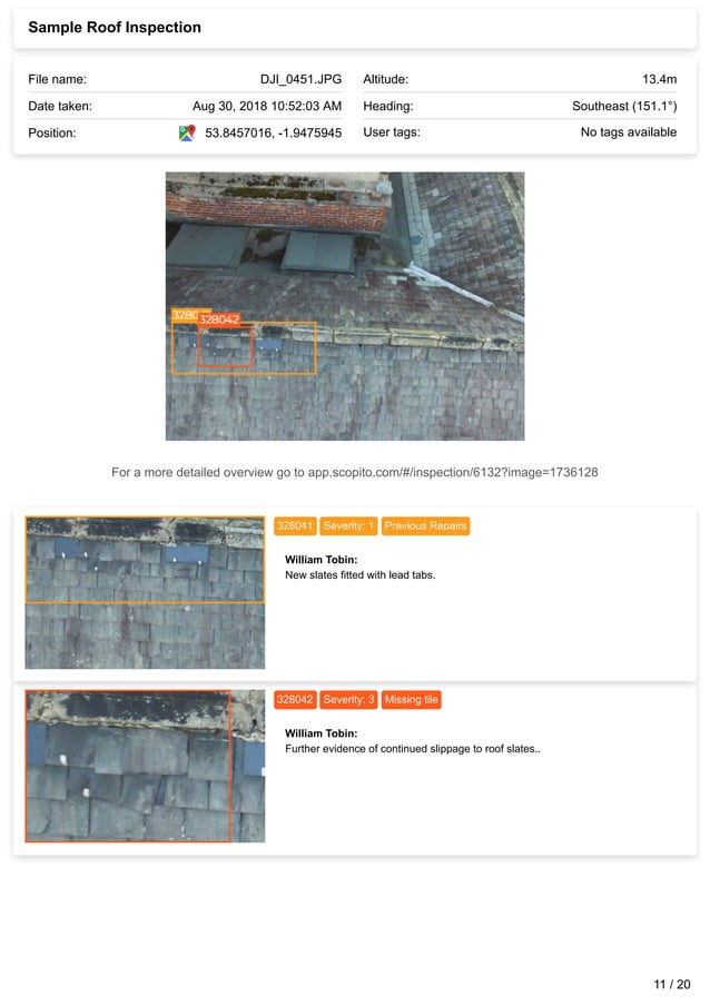 Pitched roof sample | PDF