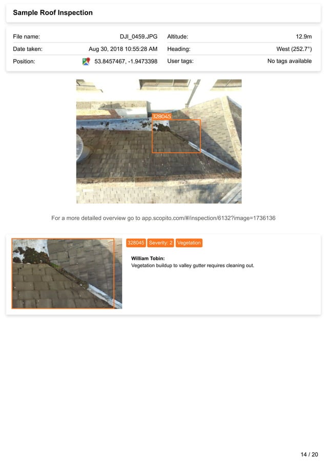 Pitched roof sample | PDF