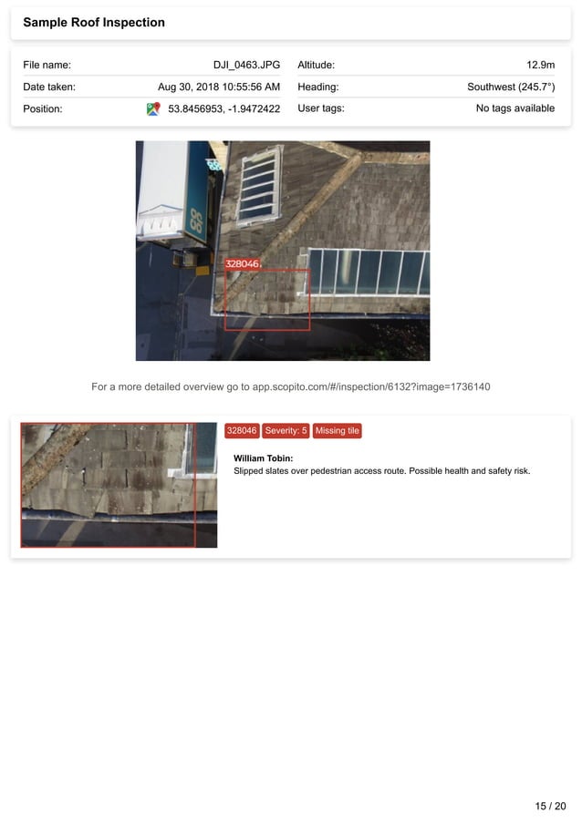 Pitched roof sample | PDF