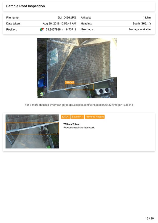 Pitched roof sample | PDF