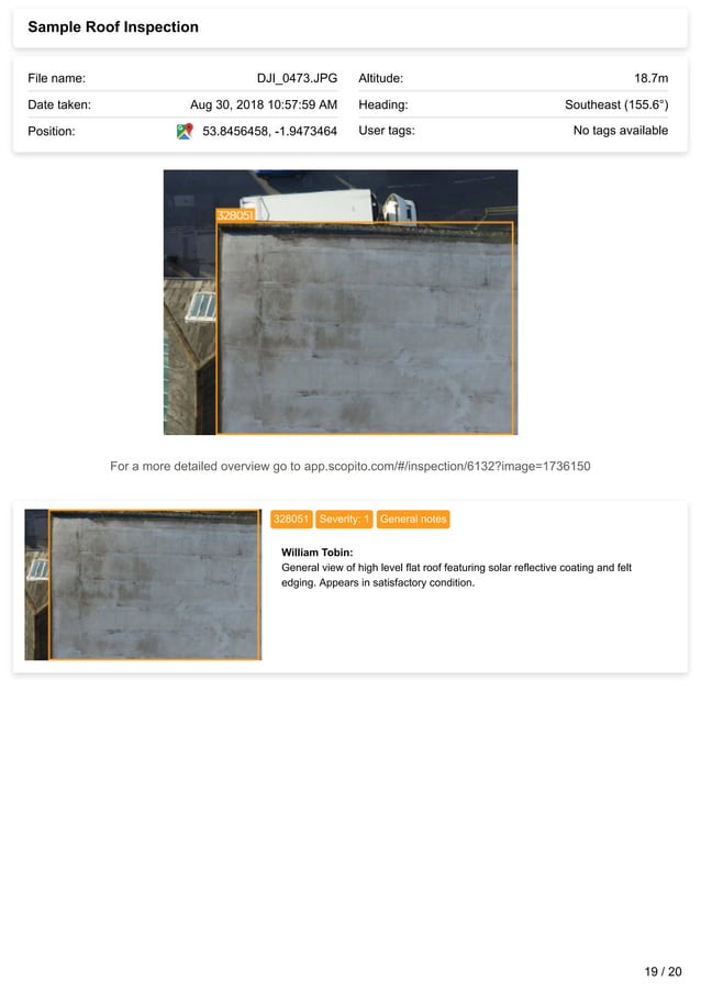 Pitched roof sample | PDF