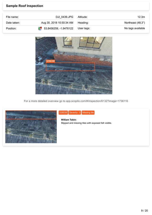 Pitched roof sample | PDF