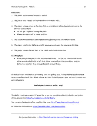 Pitcher fielding | PDF