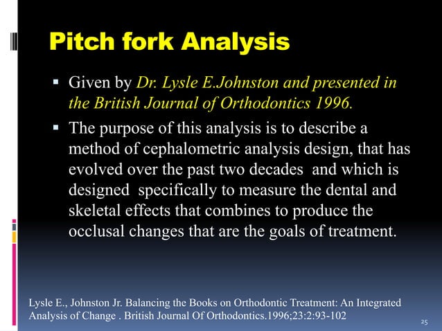 Pitchfork Analysis | PPTX | Dental Health | Diseases and Conditions