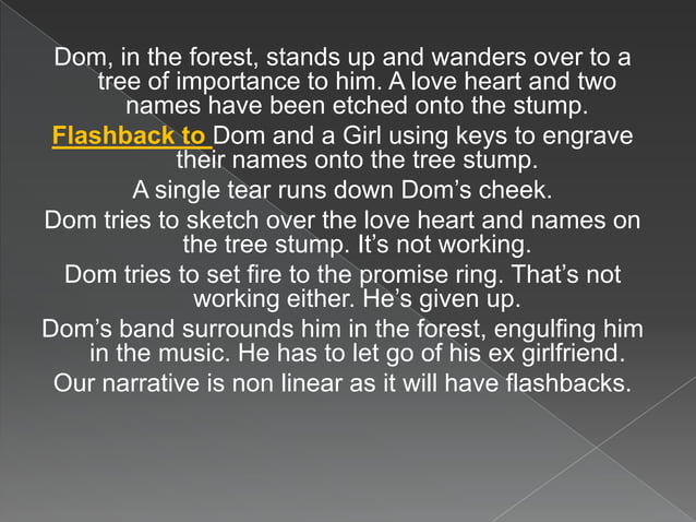 Pitch for our Music Video