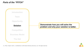 Pitch guidelines | PDF | Marketing and Advertising | Business