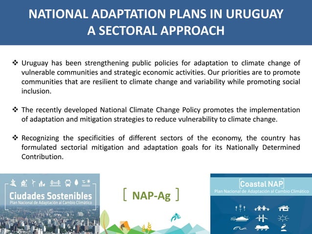 National Adaptation Plans in Uruguay - A Sectoral Approach | PPT