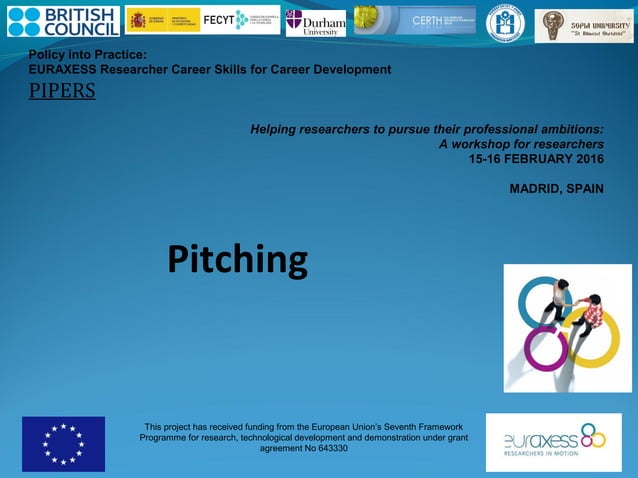 Pitching | PPT | Venture Capital | Business Banking & Finance
