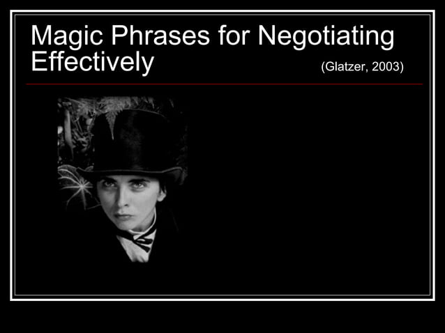Pitching Ideas, Closing Deals And Negotiation Skills | PPT