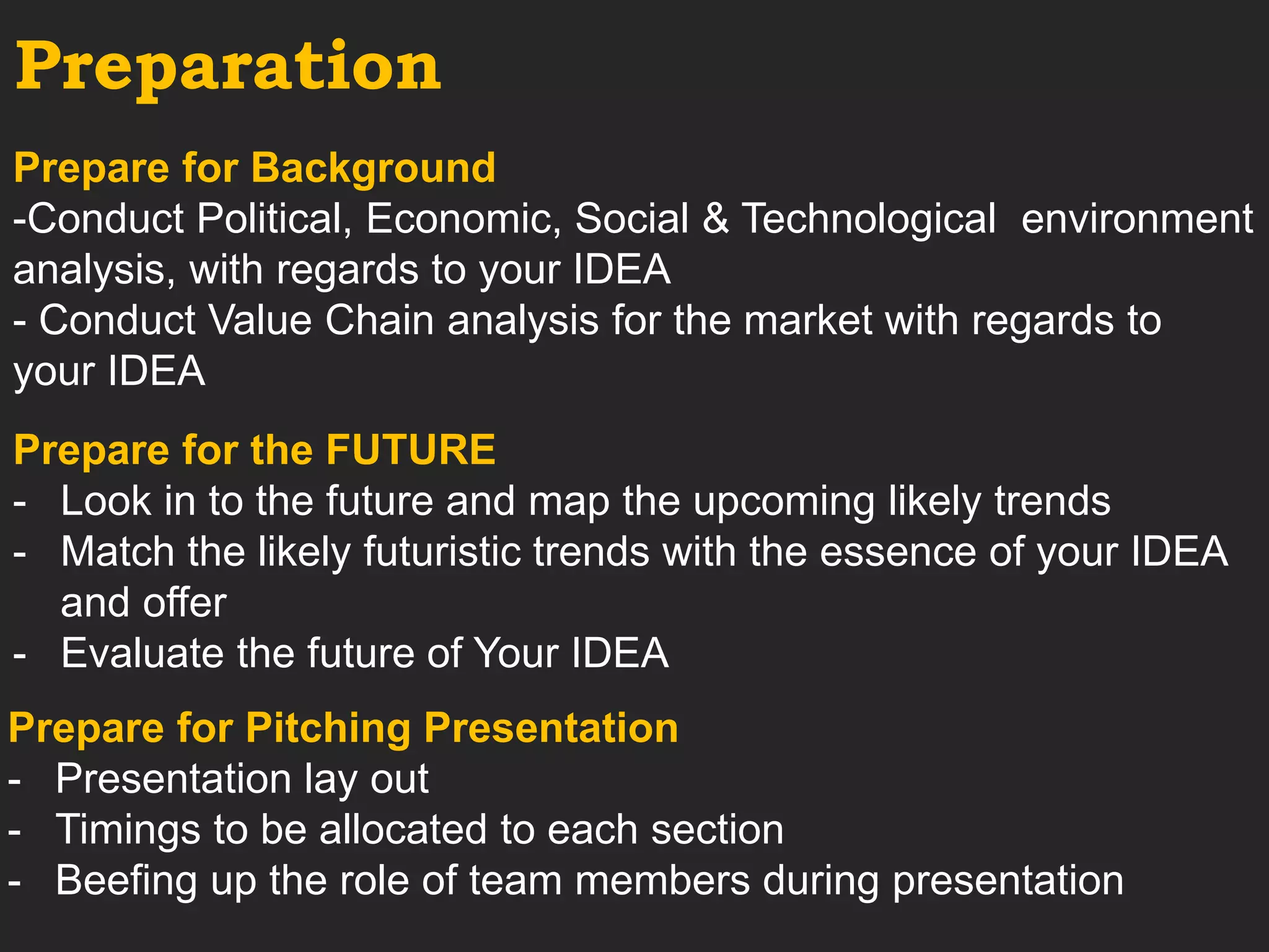 Entrepreneurship IDEA Pitching @ its best | PPTX | Business | Business ...