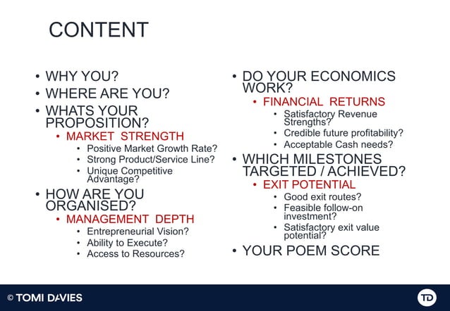 Pitching POEM to Business Angels & Groups | PDF | Startups | Business